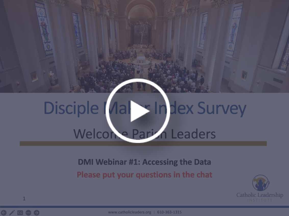 Resources | Disciple Maker Index - Archdiocese of Cincinnati