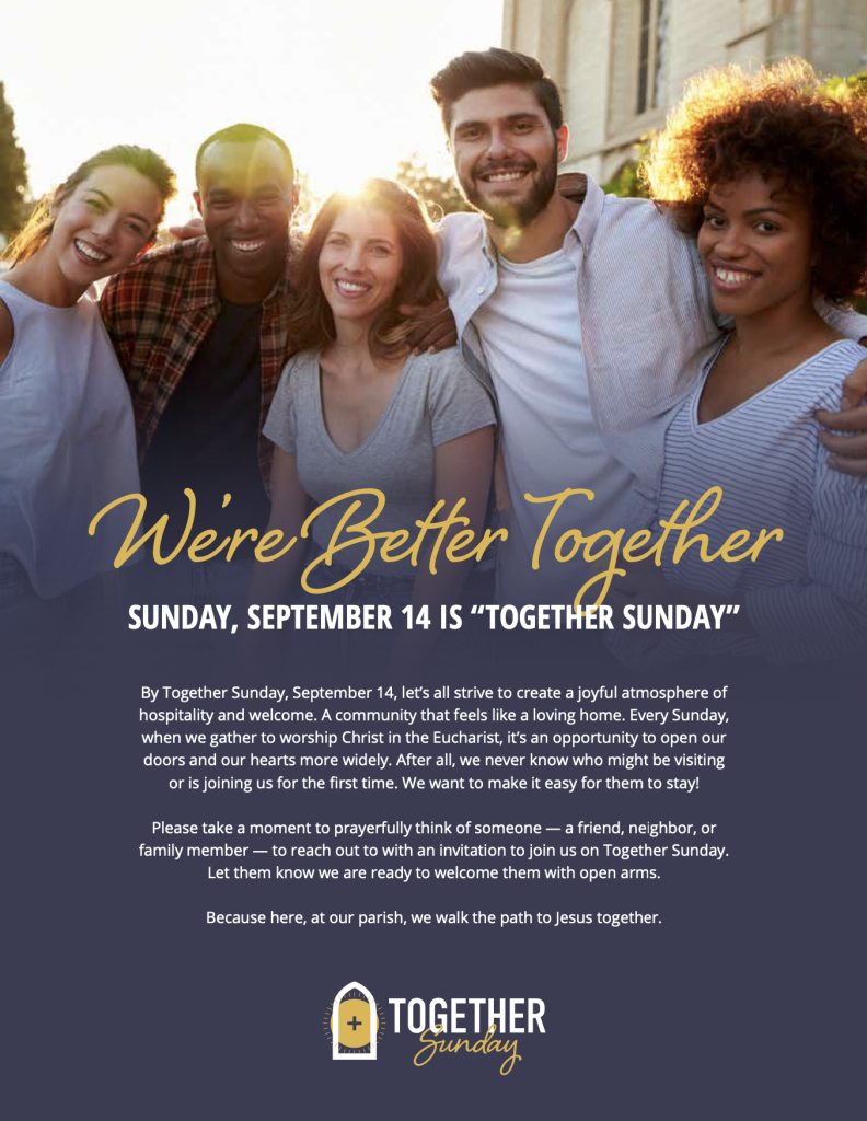 Together Sunday - Archdiocese of Cincinnati